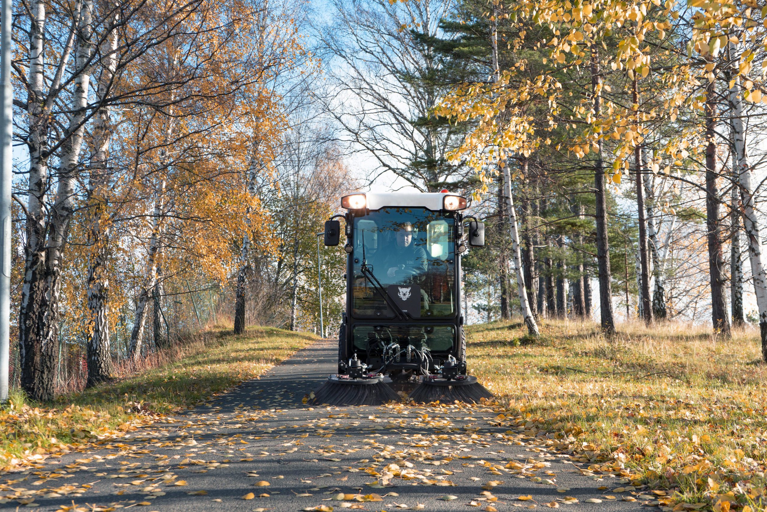 Multihog CV Sweeper approved for the use of HVO fuels - Multevo